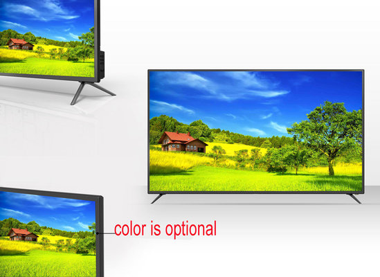 Wall Mounted 40 " Super Slim DVB - S2 Digital LED TV HEVC / H.265 SCART CI