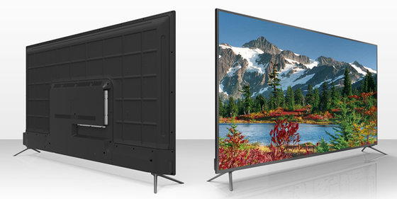 Home 65 " WIFI LED TV 3840 x 2160 Pixel V-CHIP CC EPG 3 HDMI JACK