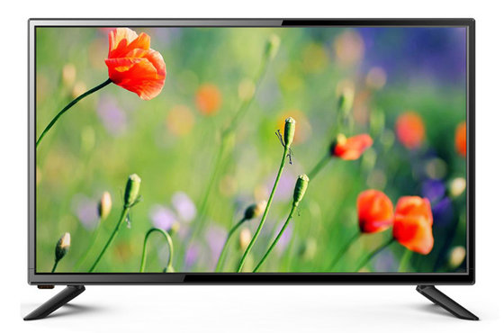 Home Ultra Slim Digital LED TV High Contrast Ratio 2 HDMI Build In DLED TV