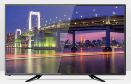 65 " 4K Ultra HD Smart WIFI LED TV , Super Slim LED TV for global market