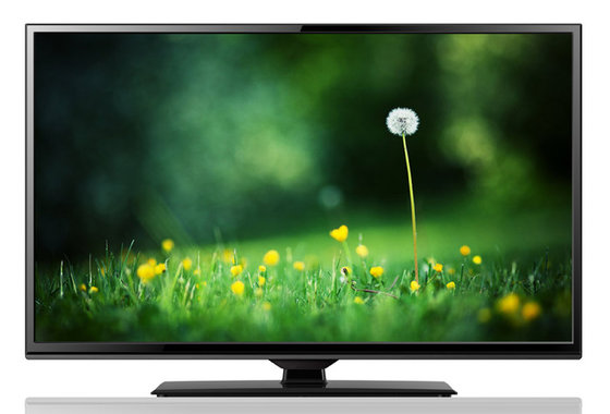Black Large 31.5" High Resolution DLED TV , PVR CI LED TV CE FCC ROHS CB