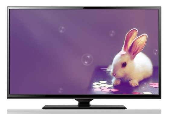 OEM uhd 1366X768 AC100-240V 32 Inch HD Ready LED TV Black flat screen