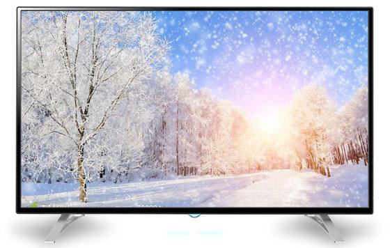Ultra thin 50 inch DLED TV , 4K digital wifi led tv RJ45 HDMI VGA USB SD