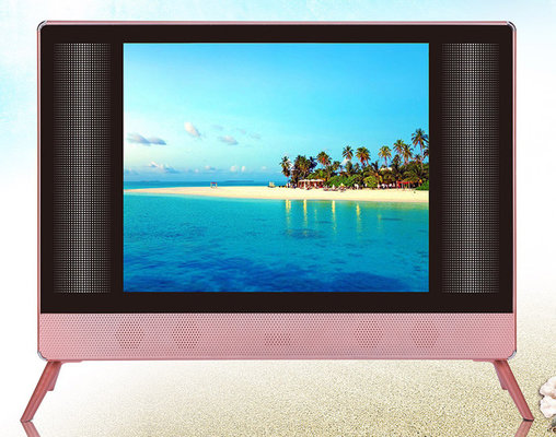 HD 17" 4 / 3 flat screen LED backlight TV 12V DC OEM / ODM SKD / CKD