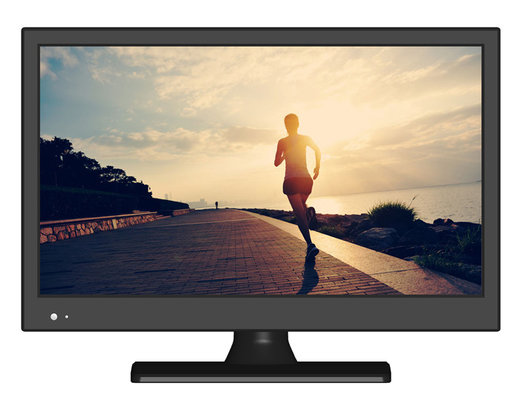 VGA input wide screen 18.5 inch 12v full hd tv 16 / 9 wide screen CE ROHS