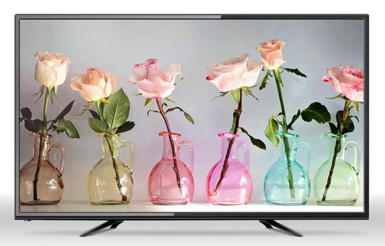 Narrow Bezel 40 Inch UHD 4K LED TV DVB - T T2 CE ROHS Modern design