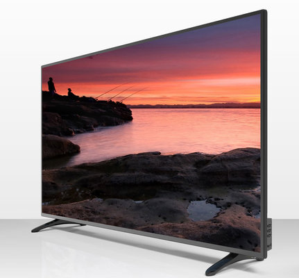 Android 4.4 Smart DLED narrow bezel wifi led tv 1080p 2k OEM ODM high resolution