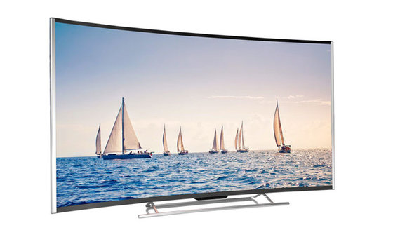 65 " Android 4.4 smart 4K Curved LED TV A grade UHD panel 8ms Response time