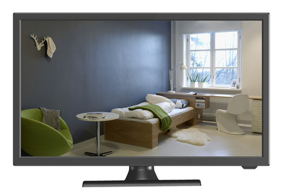 Widescreen 18.5 Inch DVB T Digital TV DC 12V PVR MPEG4 H.264 For Living Room