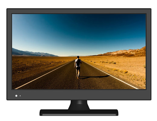 24 Inch HD SKD / CKD thin led tv A grade panel widescreen 16/9 200cd / m2