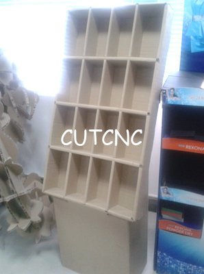 Advertising corrugated honeycomb board cnc sample cutting table