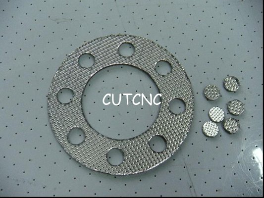 Graphite stainless steel perf mesh sheet gasket cutting machine