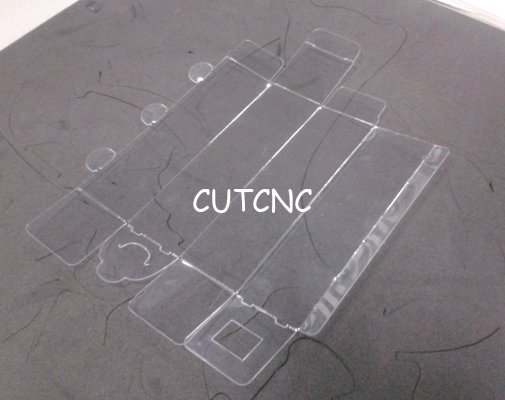 Plastic PVC PET PP box sample maker cutting machine