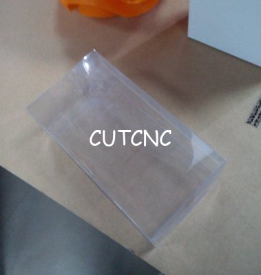 Plastic PVC PET PP box sample maker cutting machine