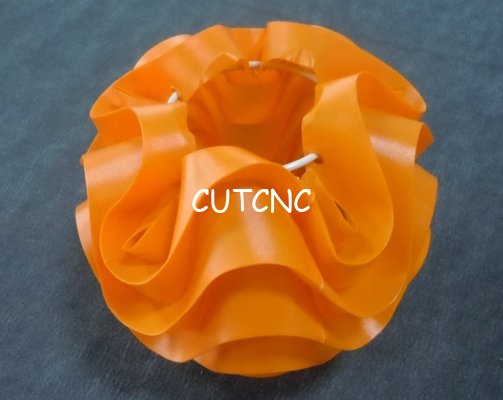 Styrene PVC PET PP PS lampshade blade cutting machine