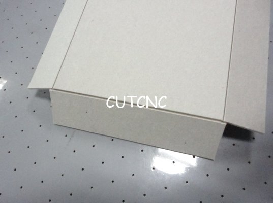 Grey board gift box sample cutting machine short run production