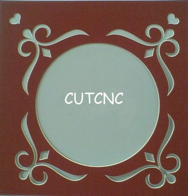 Decorative frame paperboard cnc cutting machine