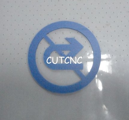 Traffic sign making signage cnc cutting table short run production
