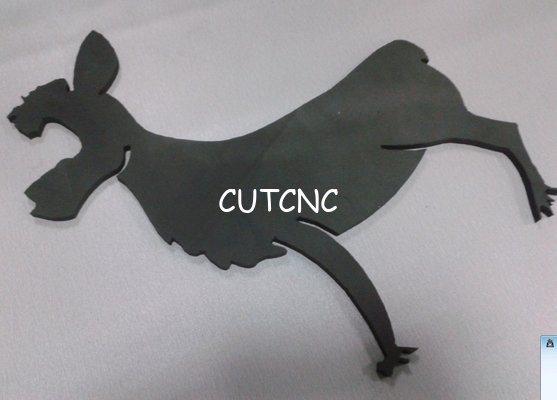 EVA foam digital cutter machine knife cutting