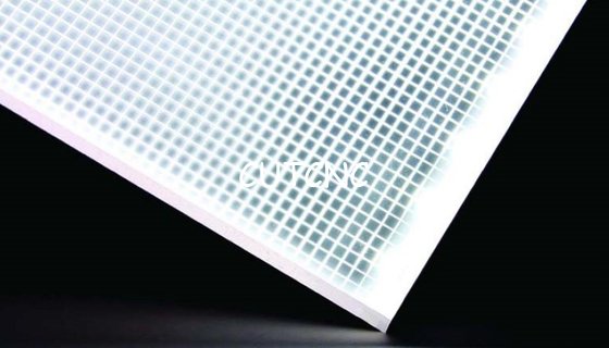 Cost effective slim light box LGP V groove machine environmental friendly