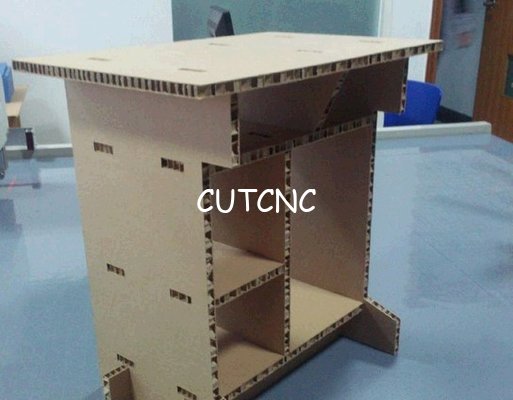 Honeycomb board reboard paper display stand desk cutting machine sample maker
