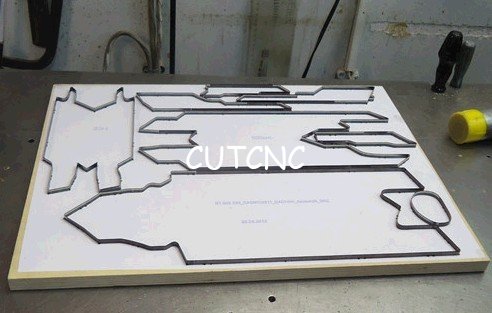 Electronic die printing packaging steel rule knife die board router no laser cutting