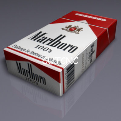Folding carton consumer pack pharmaceutical cigarette box die cutter sample maker