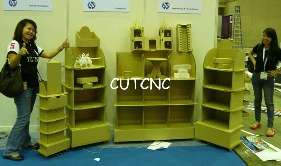 Hard paper furniture short run production cutter sample maker