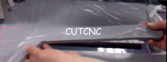 CNC steel rule die rubber foam cutting machine