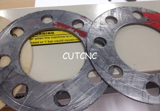 Non asbestos rubberized graphite metal wire joint sheet gasket cutter short run custom pro
