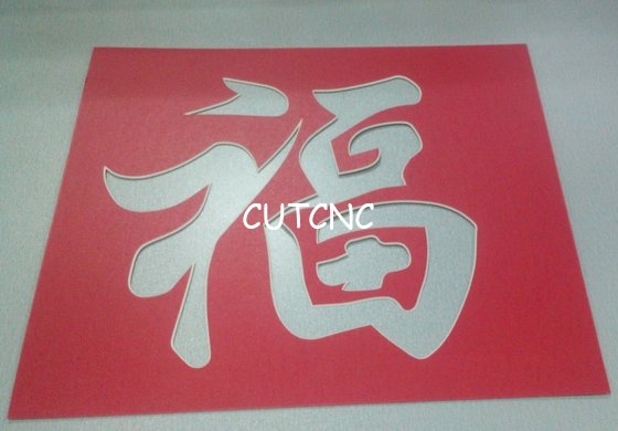 Gallery photo cardboard decorative frame pattern cutting machine