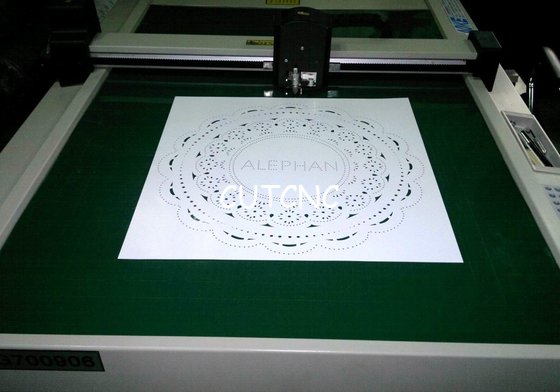 Paper delicate design sign sample cutter contour cutting