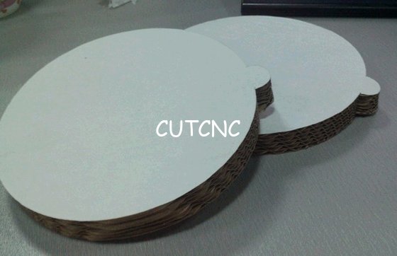 Corrugated fibre flute paper corflute mock-up cnc cutter machine