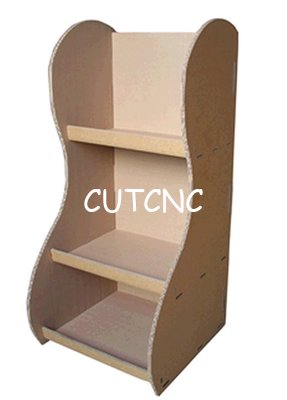 Multi-wall corrugated board display stand sample cutting machine small quantity production