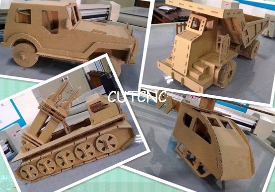 Corrugated mockup die-less sample cutter machine prototype production