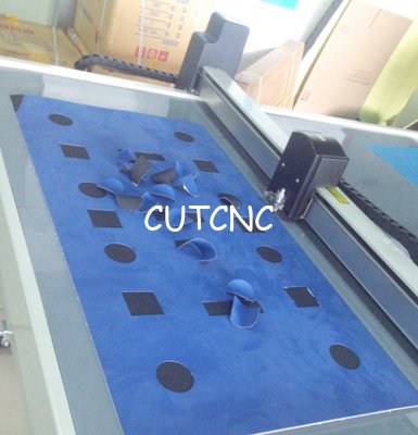 Printing rubber blanket cnc cutting machine half cutting for transfer printing