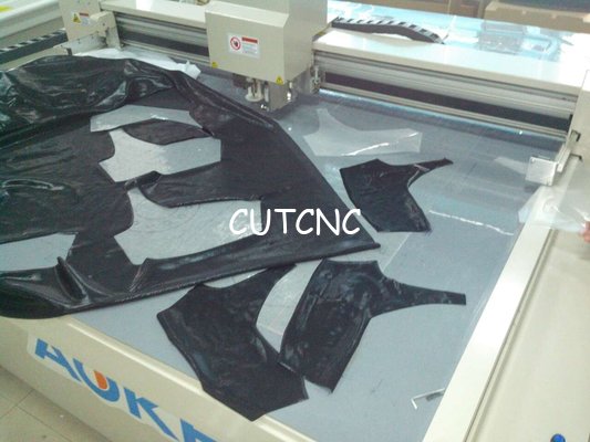 Affordable CNC multi-layer fabric cloth cnc cutter plotter CAD output