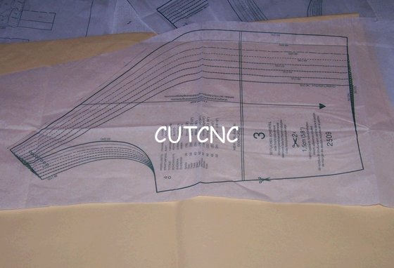 Flatbed paper pattern cutter printer in one machine