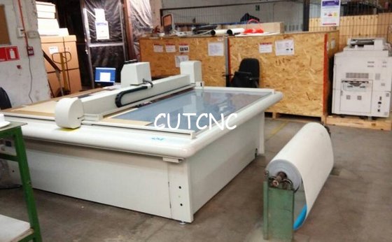 Roll printing blanket digital cutting machine affordable manual material feeding