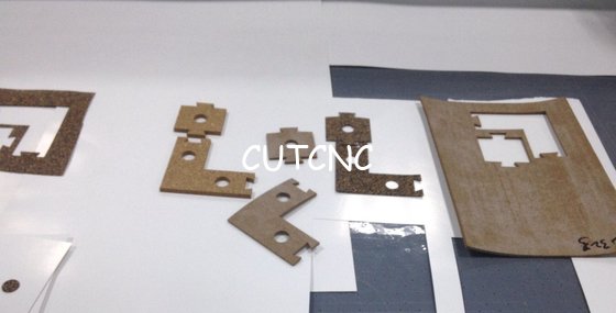 MDF wood cork transformer gasket die-less cutting machine custom short run production