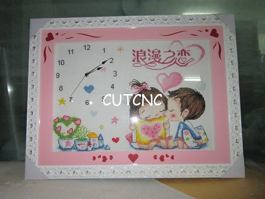 Card board paper passepartout V groove frame cutting machine