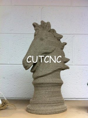 3D corrugated paper cardboard sample maker cnc cutter