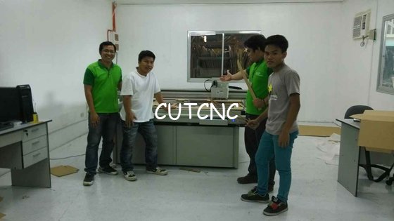 Die-less flatbed prototype sampling cnc knife cutting machine