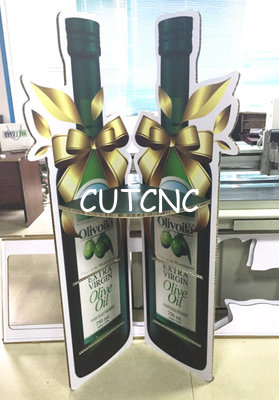 Honeycomb sandwich paper board promotion display stand knife cutting system
