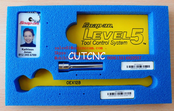 Protective Packaging Cross Link Polyethylene Foam / Tool Container CNC Cutter