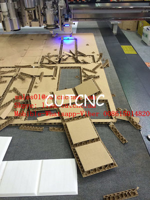 Rigid Sandwich Honey Cell Falconboard Hardcover Box Cnc Knife Cutting Machine