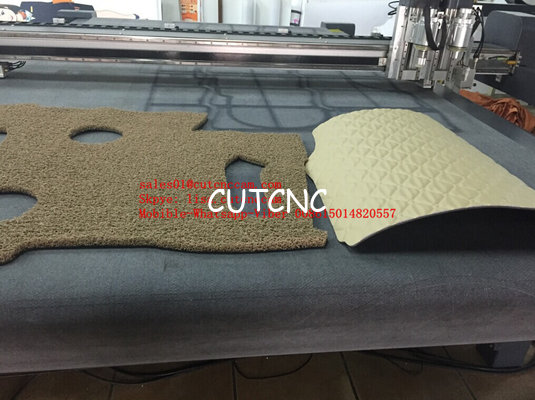 Car Seat Mat PVC Loop Carpet Cushion Production Conveyor Table Cutting Machine