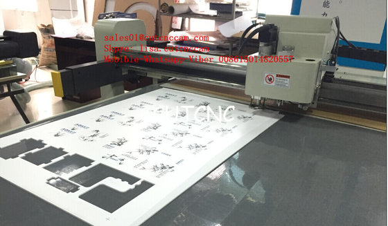 Rigid Foamed PVC Forex Expansion PVC Flatbed Digital Sample Cutter Plotter