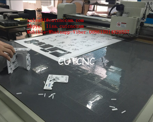Graphic Foamed PVC Sign Camera Registration Sample Digital Cutting Table