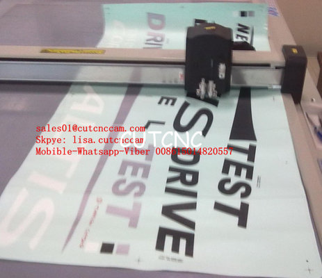 Vinyl Sticker Self Adhesive Film CNC Flatbed Kiss Cutting Machine